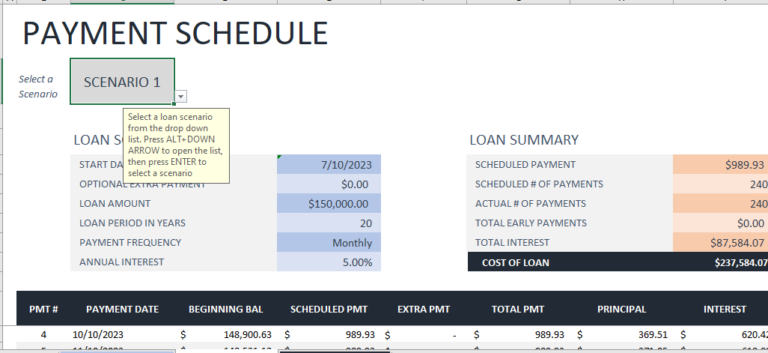 Adjustable vs Fixed Rate Mortgage Comparison Worksheet